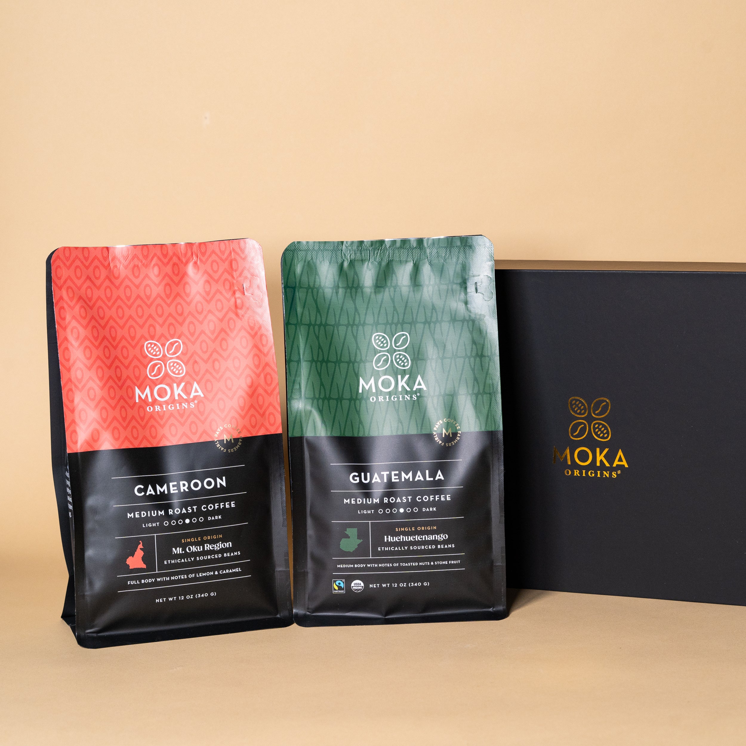 Single Origin Coffee Gift Box Set – Moka Origins